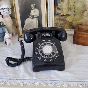 Give Me A Ring Vintage 1950's / 60's Black Rotary Phone Bell Systems ...