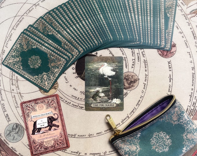 NEW! Magical Child Oracle Cards Set | Mini Pocket Size Oracle Deck for ...
