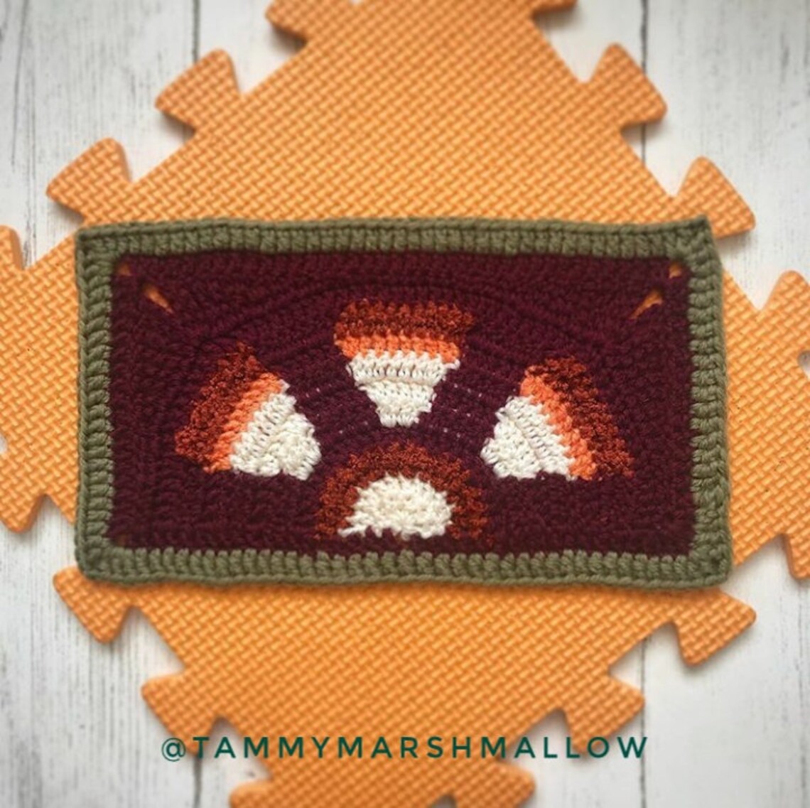 Setting Sun Crochet Blanket - Crochet Blanket Pattern - Crochet Blanket ...