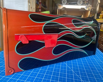 Flame Mailbox - Etsy