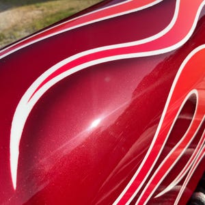 Custom Painted Flame Hot Rod Mailbox - Etsy