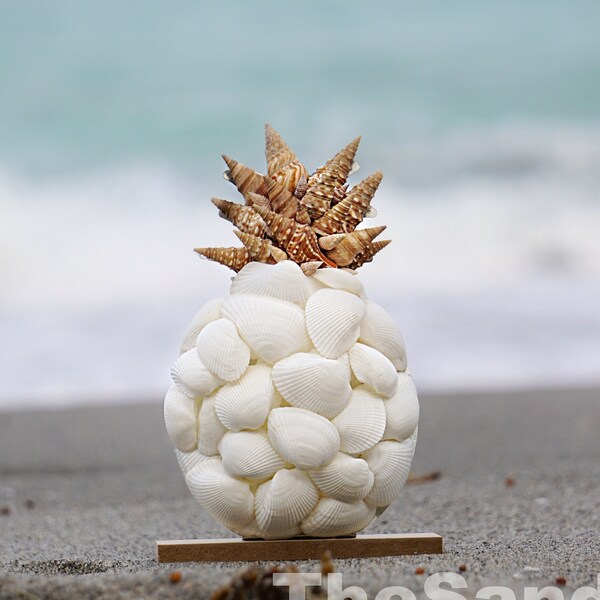 Oyster Shell Pineapple - Etsy