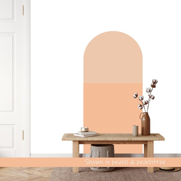 Two Arch Wall Decal - Etsy