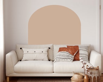 Arch Wall Decal Boho Arch Wall Decal Sticker Peel and | Etsy