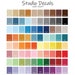 Studio Decals COLOR SAMPLES & Color Chart - Etsy