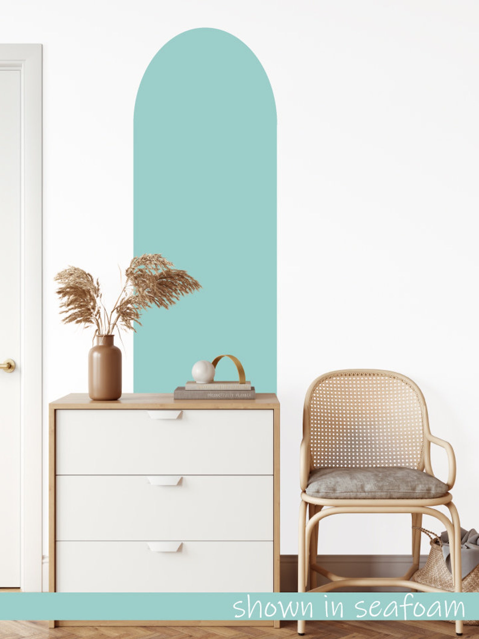 Arch Wall Decal Boho Arch Wall Decal Sticker Peel and - Etsy