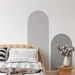 Arch Wall Decal Boho Double Arch Wall Decal Sticker Peel and Stick ...