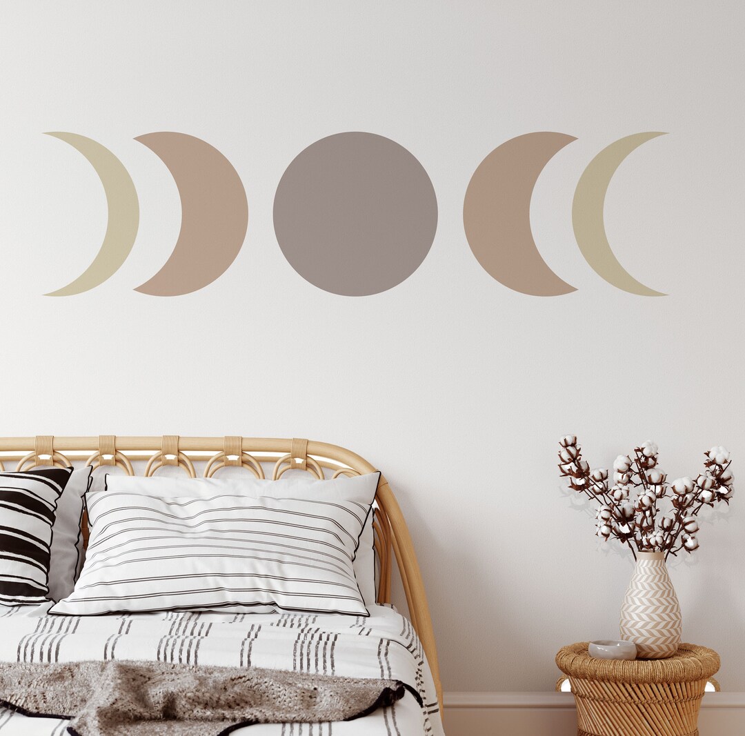 Half Circle Boho Wall Decal Half Circle Wall Decal Sticker Peel and ...