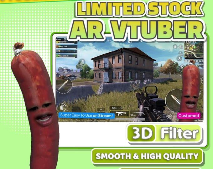 Exclusive AR Vtuber 3D Model With Real-time Eye & Mouth Tracking ...