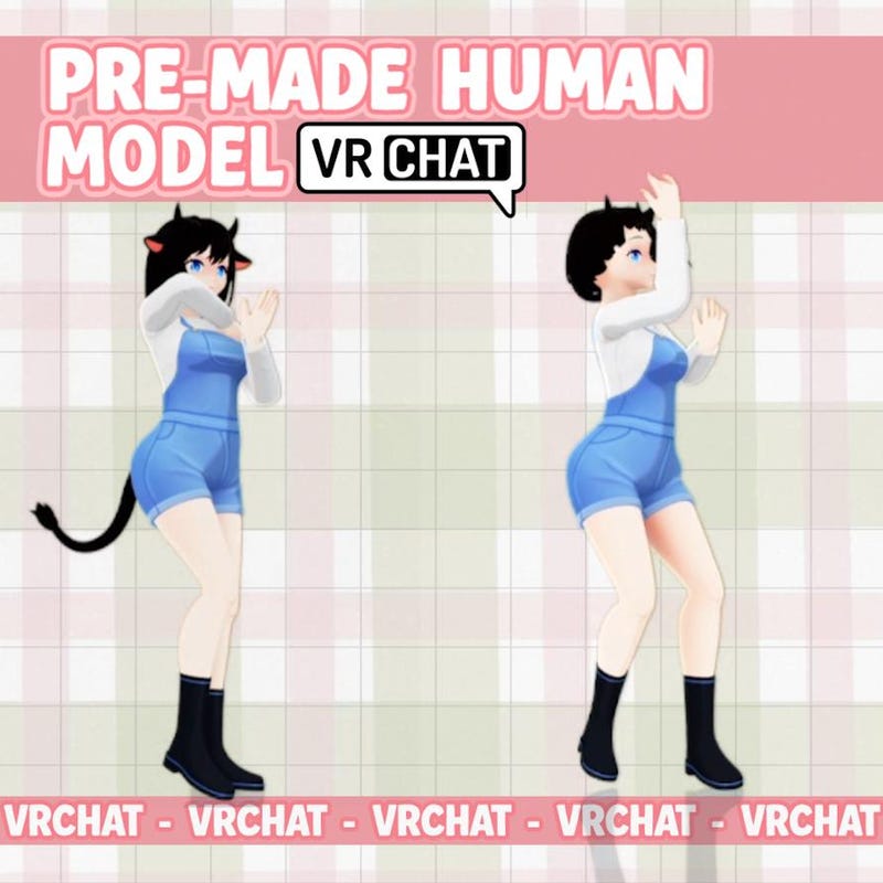 Chibi Avatars Vrchat - Etsy
