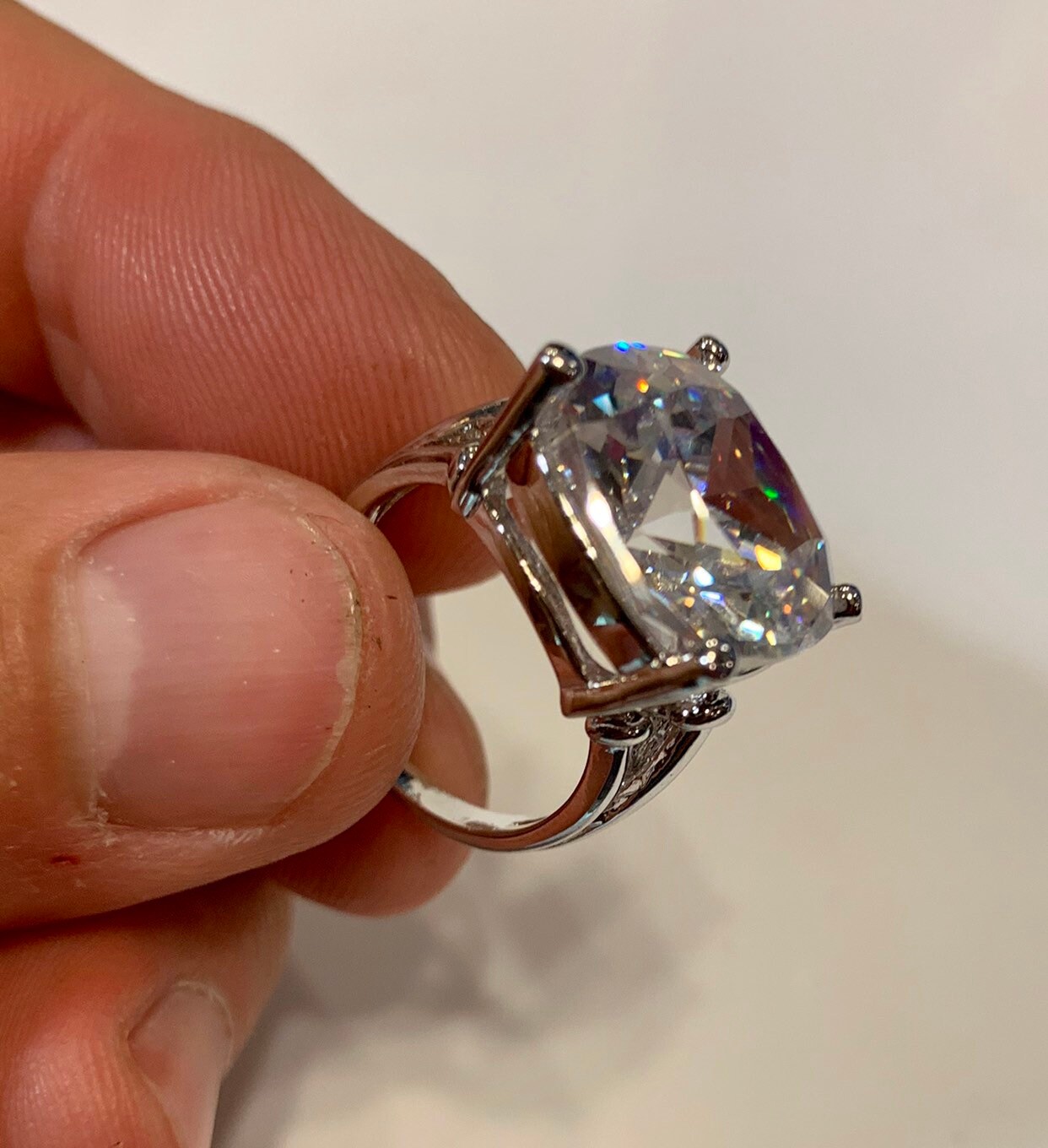 Quartz Crystal and Sterling Silver Gemstone Ring an Amazing - Etsy