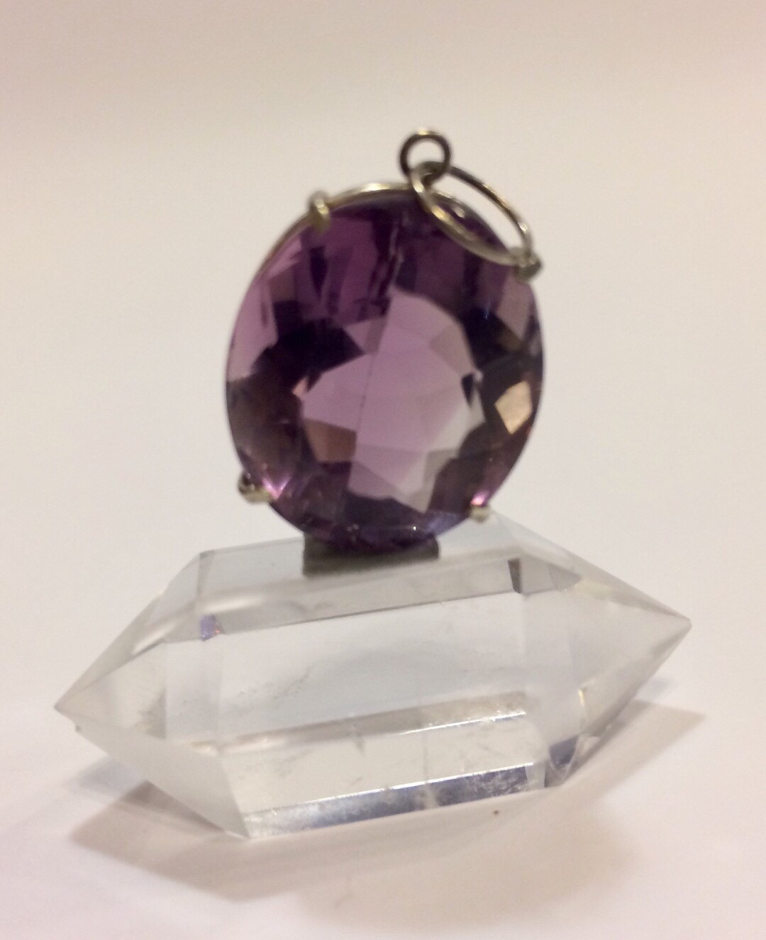 Ametrine Amethyst and Citrine Combined Pendant Set in Sterling - Etsy