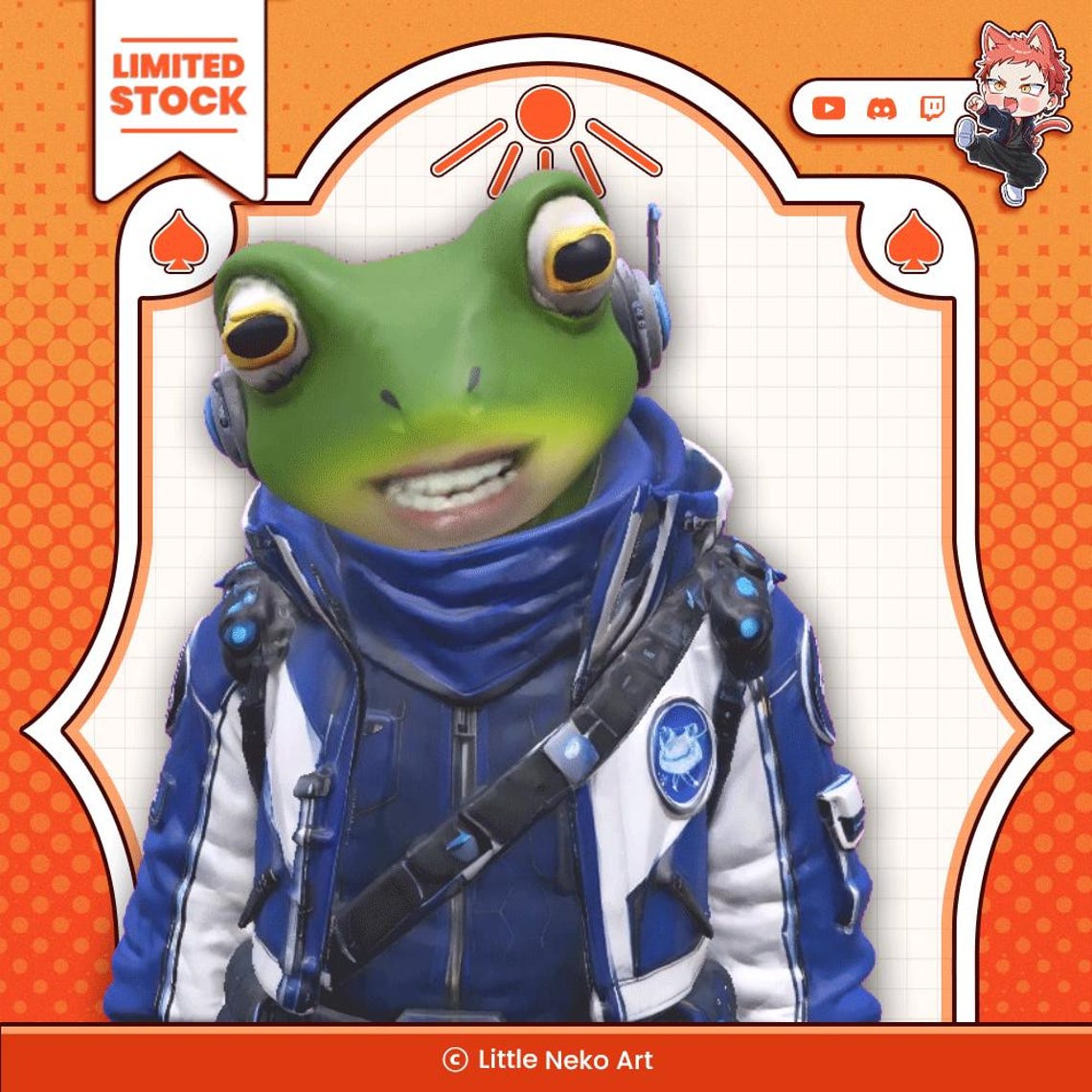 3D Vtuber | AR Avatar | Live Face Tracking Model | Stream Ready - Etsy UK