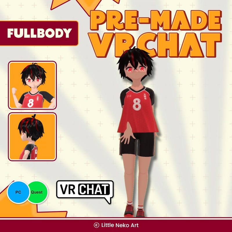 Chibi Avatars Vrchat - Etsy