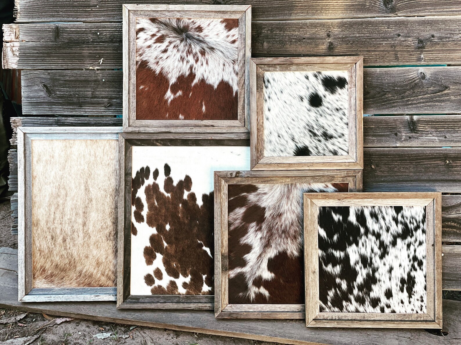 Ceremony Cowhide Branding Frame - Etsy