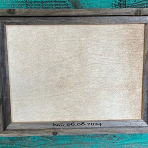 Lasered Ceremony Cowhide Branding Frame - Etsy