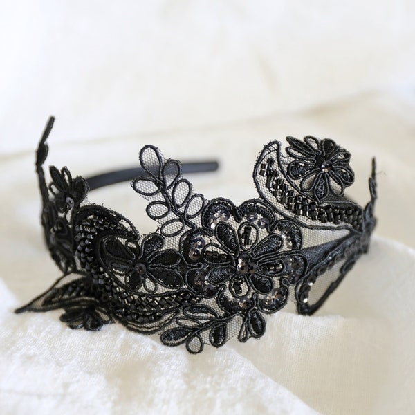 Womens Lace Headband - Etsy