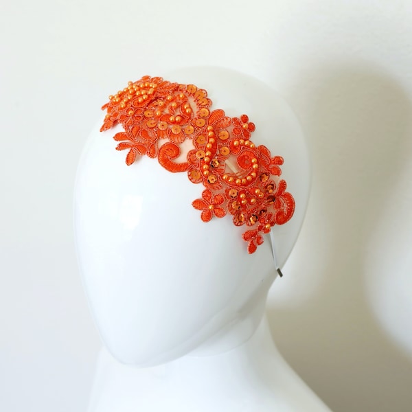 Orange Lace - Etsy