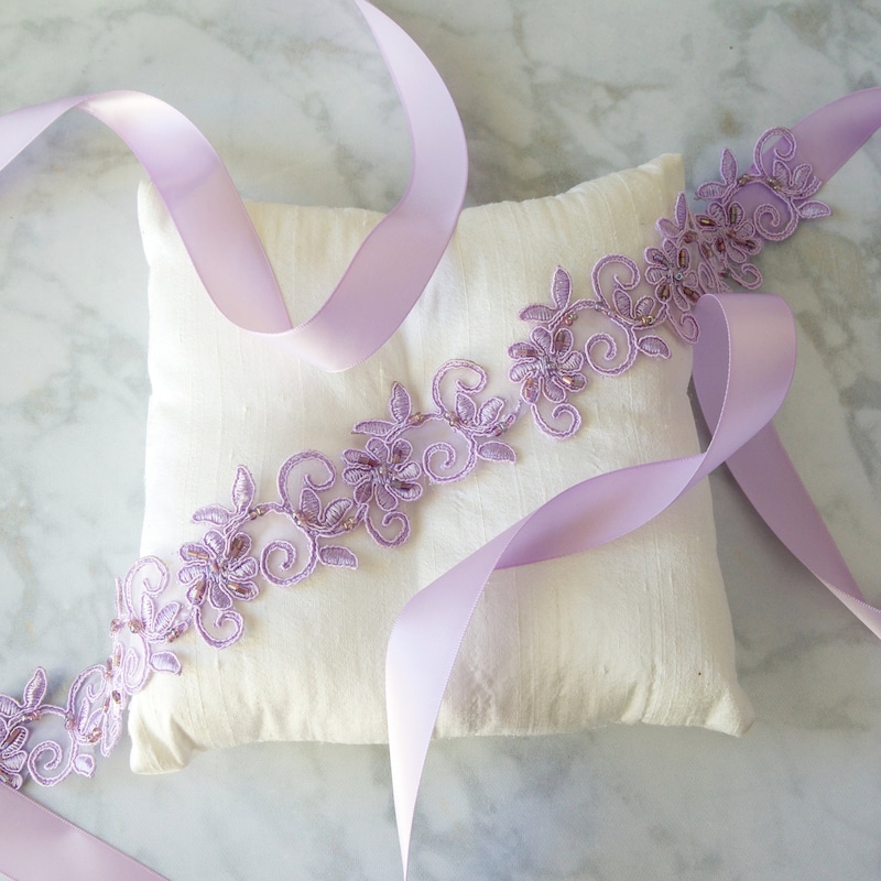 Floral Bridal Sash - Etsy