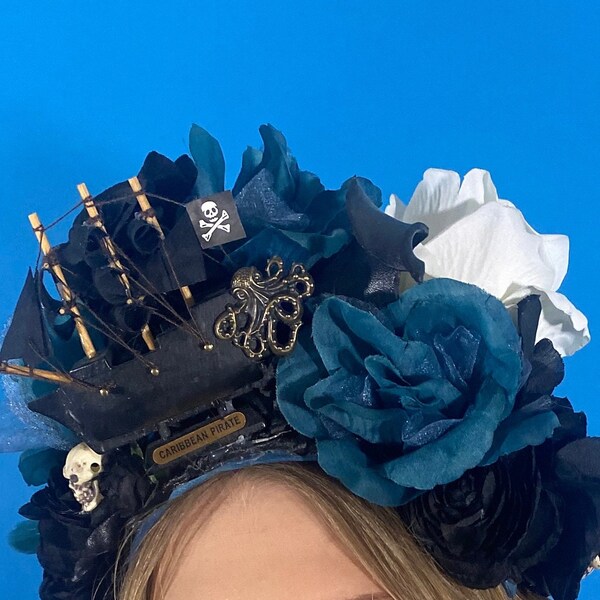 Pirate Headband - Etsy