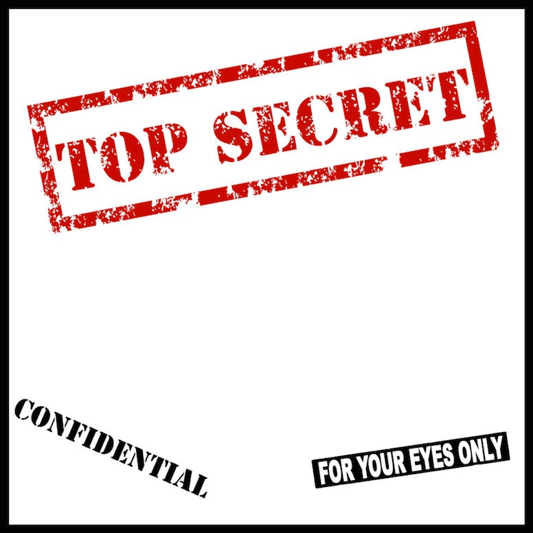 Top Secret Party Labels - Etsy