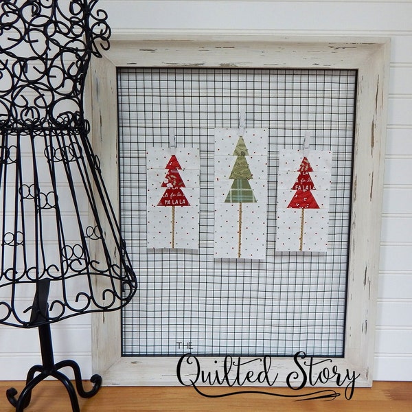Tall Christmas Tree Quilt Pattern - Etsy