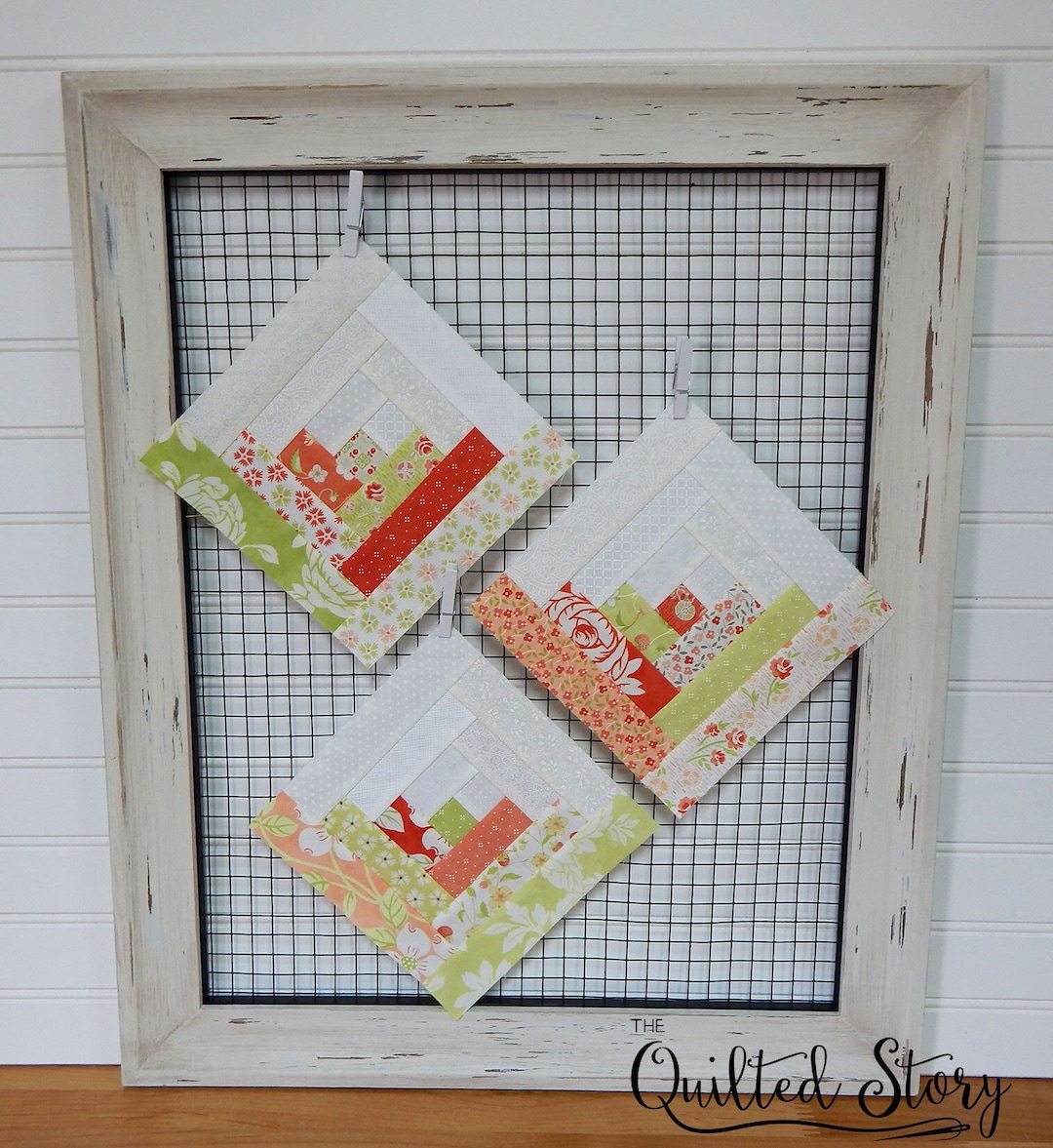 Log Cabin Quilt Block Pattern-foundation Paper Piecing-quilting-pdf ...