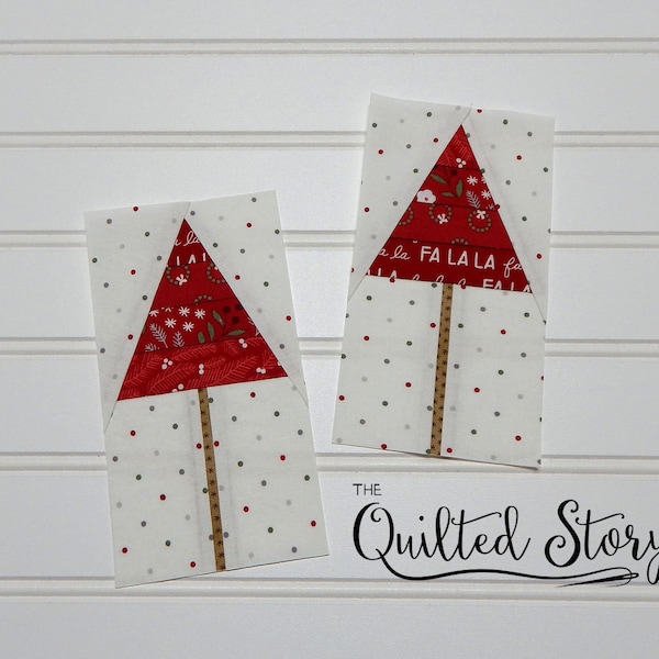 Tall Christmas Tree Quilt Pattern - Etsy