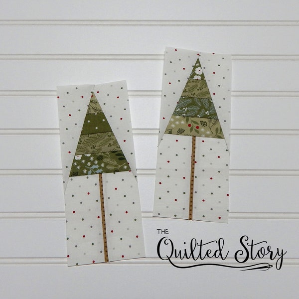 Tall Christmas Tree Quilt Pattern - Etsy