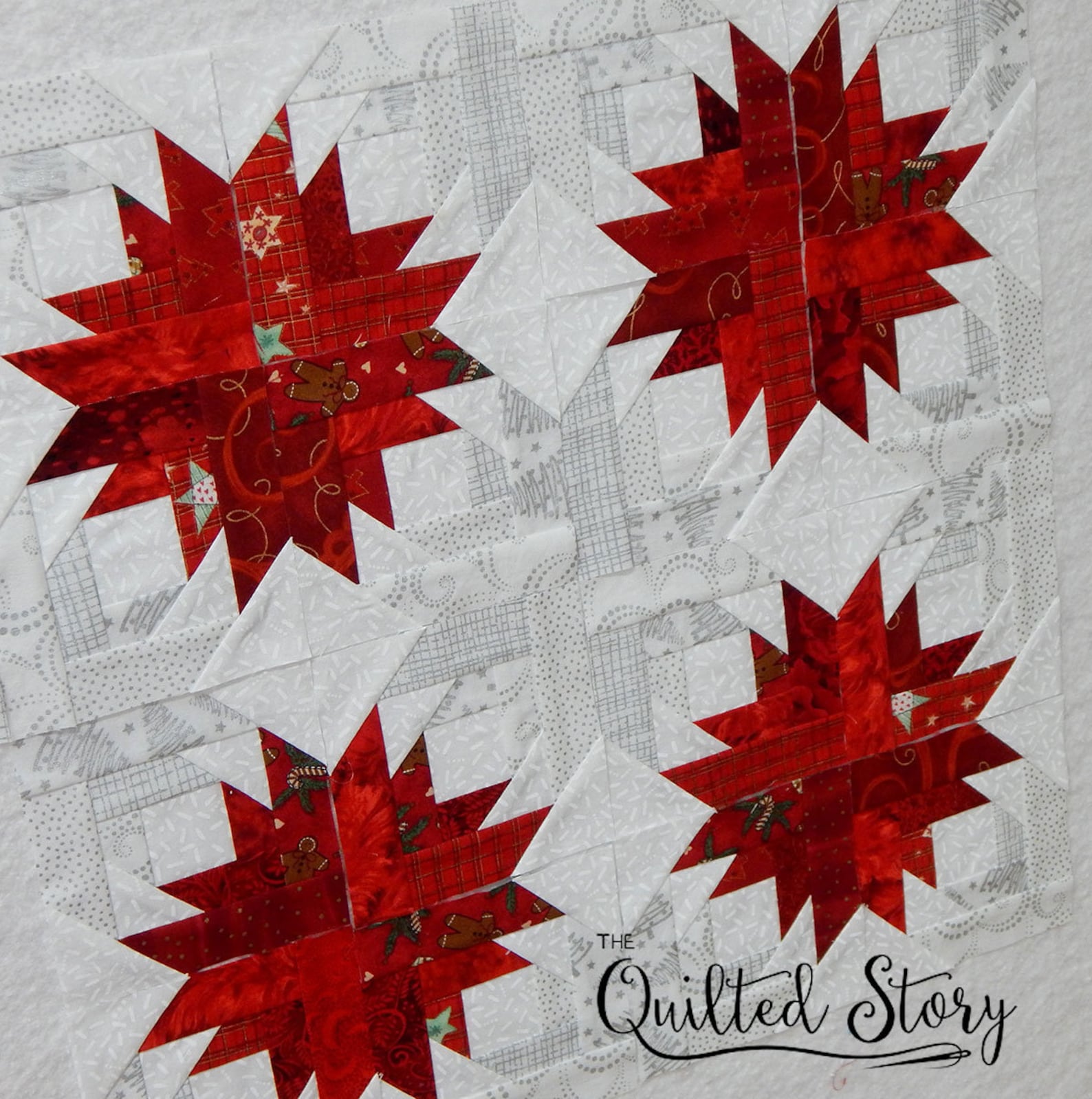 Quilting Pattern-triangle Log Cabin Quilt Block Pattern-pdf Foundation ...