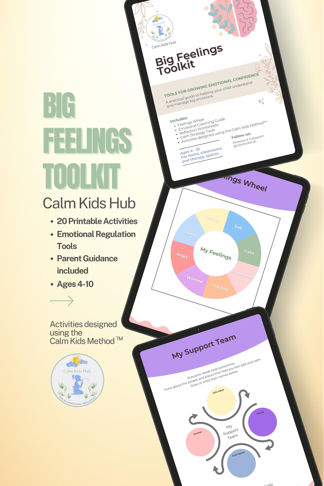 Big Feelings Toolkit | Emotional Regulation Activities for Kids ...