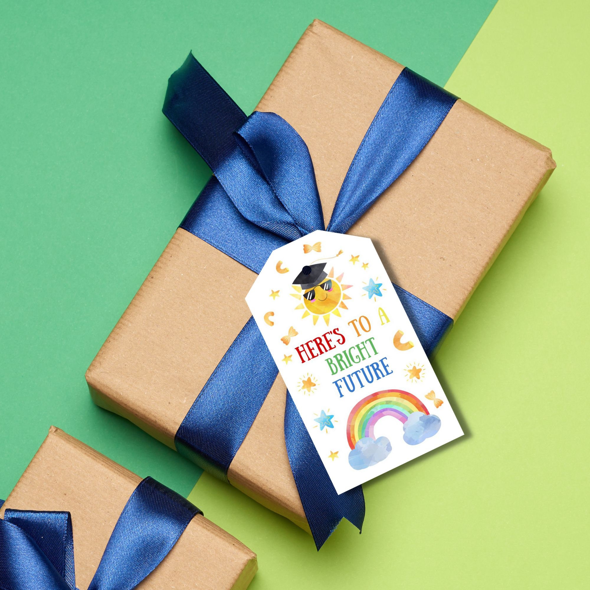 Editable Kindergarten Graduation Gift Tags Personalized Gift - Etsy