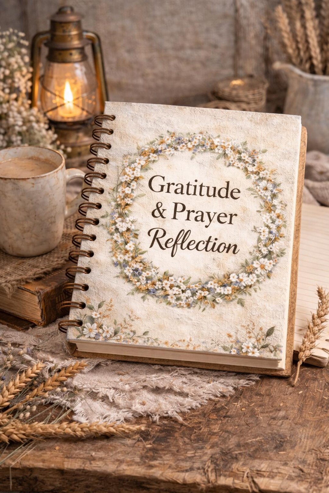 Christian Gratitude and Prayer Journal | Faith Reflection Notebook ...