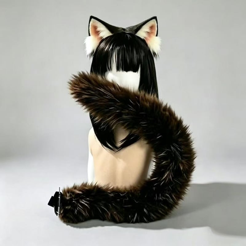 Faux Fur Tail Handmade - Etsy