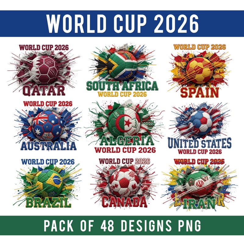 World Cup 2026 Yarn Art - Etsy