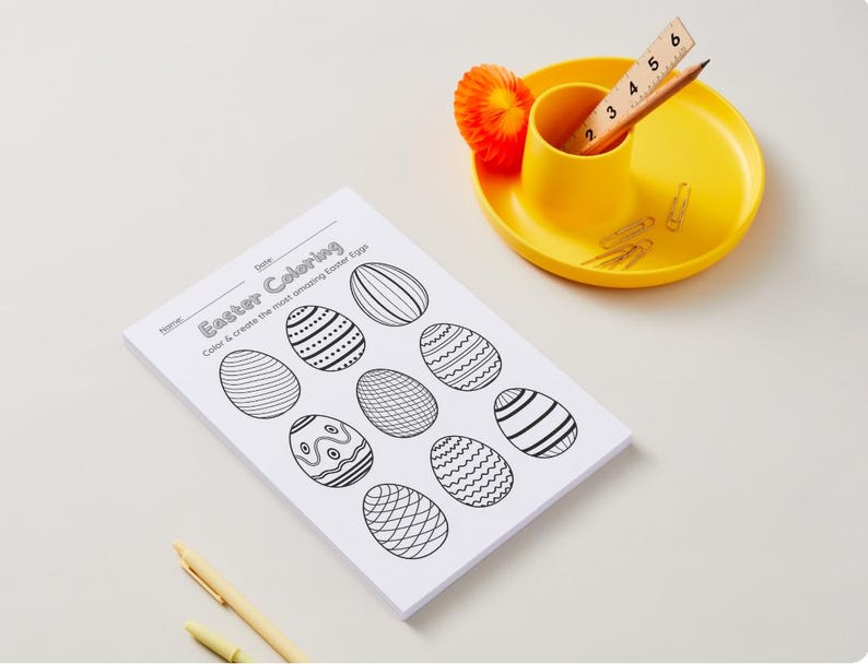 Easter Activity Book for Kids, Printable Easter Games, Colouring Pages ...
