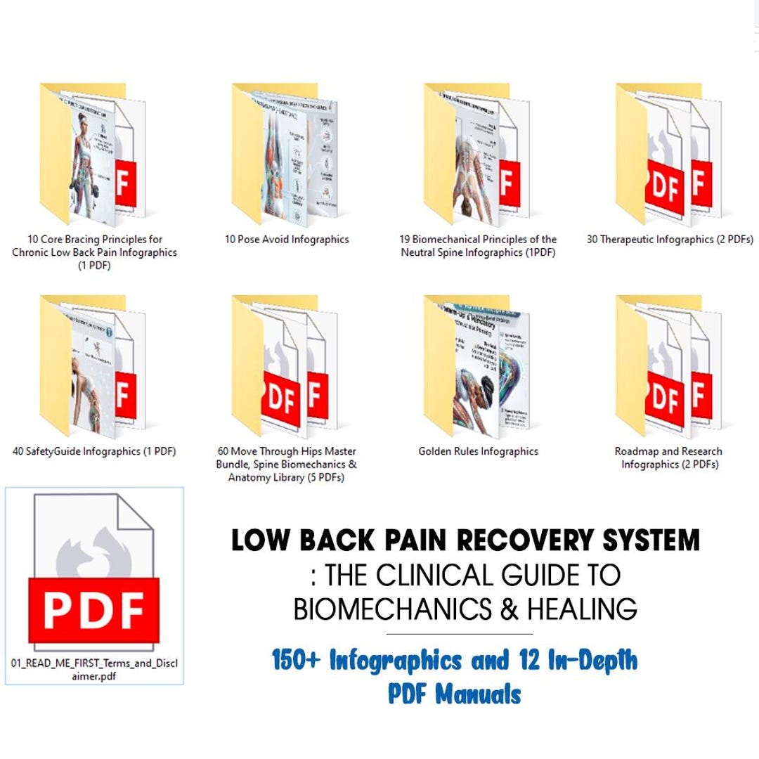 Low Back Pain Recovery System: Spine Biomechanics, Yoga Anatomy (150 ...