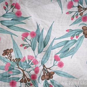 Australian Botanical Fabric by the YARD Eucalyptus Leaves Gum - Etsy