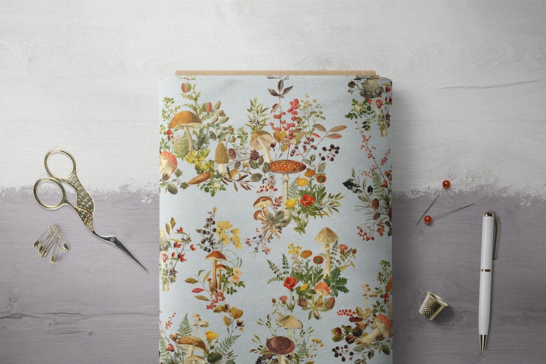 Woodland Foliage FAT QUARTER Bundle or Single Fat Q Quilting Cotton ...