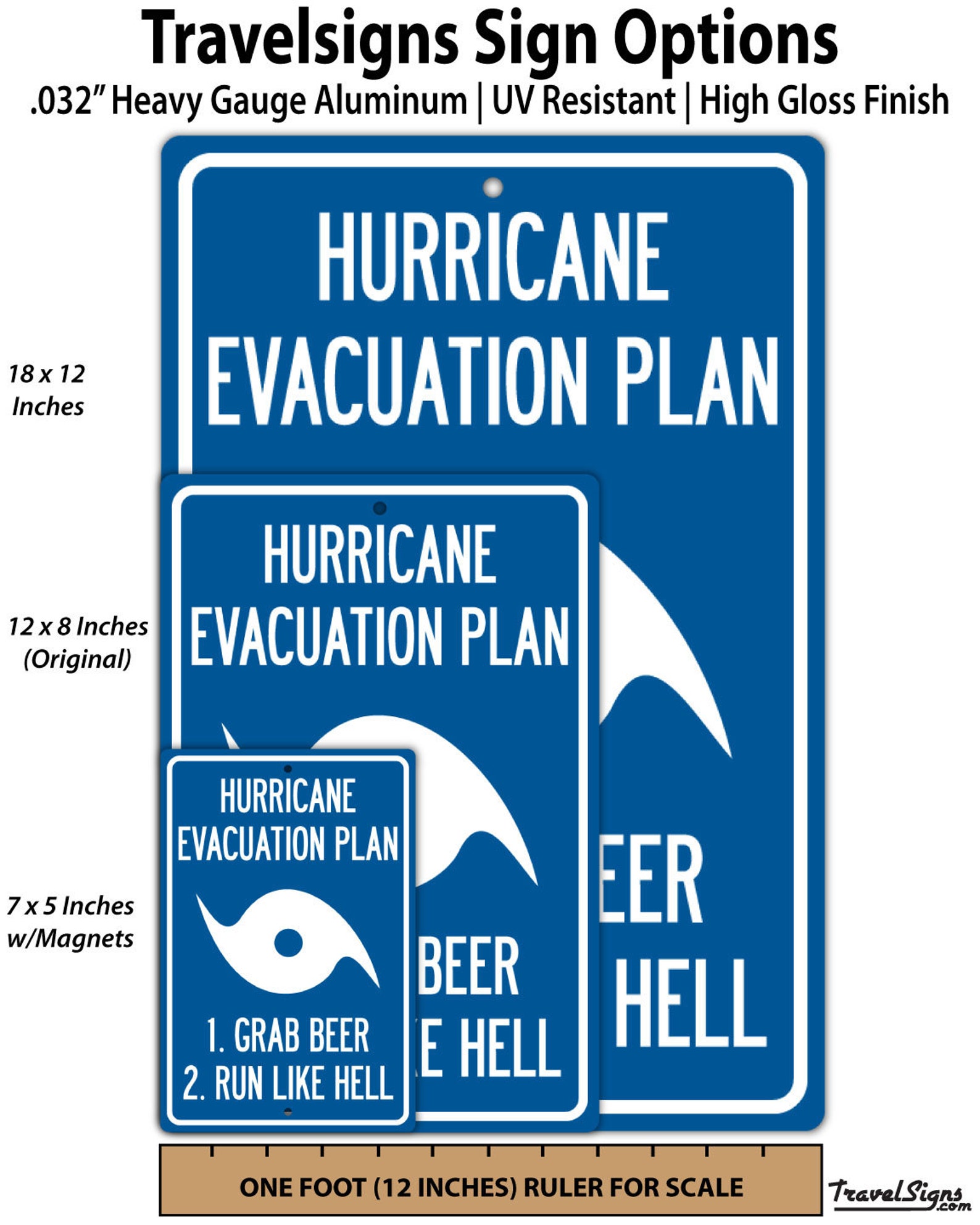 Hurricane Evacuation Plan Sign - Etsy