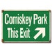 Comiskey Park Dan Ryan Expressway Exit Sign - Etsy
