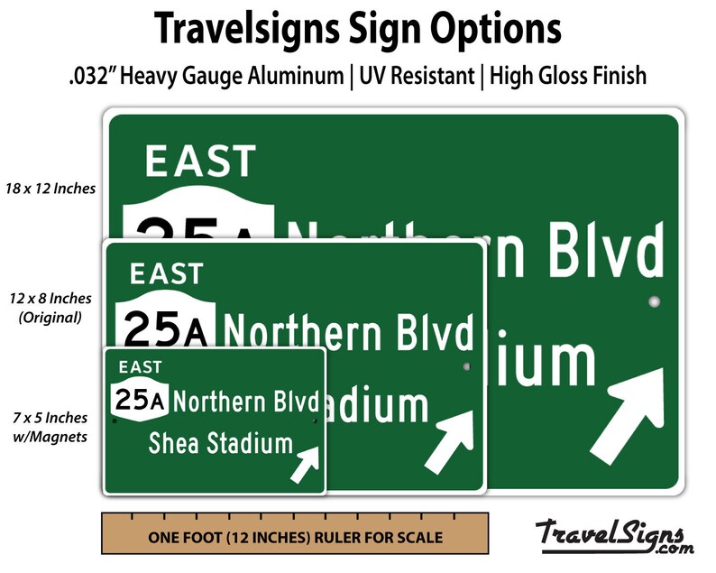 Shea Stadium Replica Exit Sign - Etsy