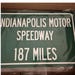 Personalized Highway Distance Sign To: Indianapolis Motor Speedway ...