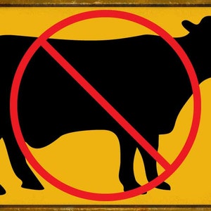 No Bull Sign - Etsy