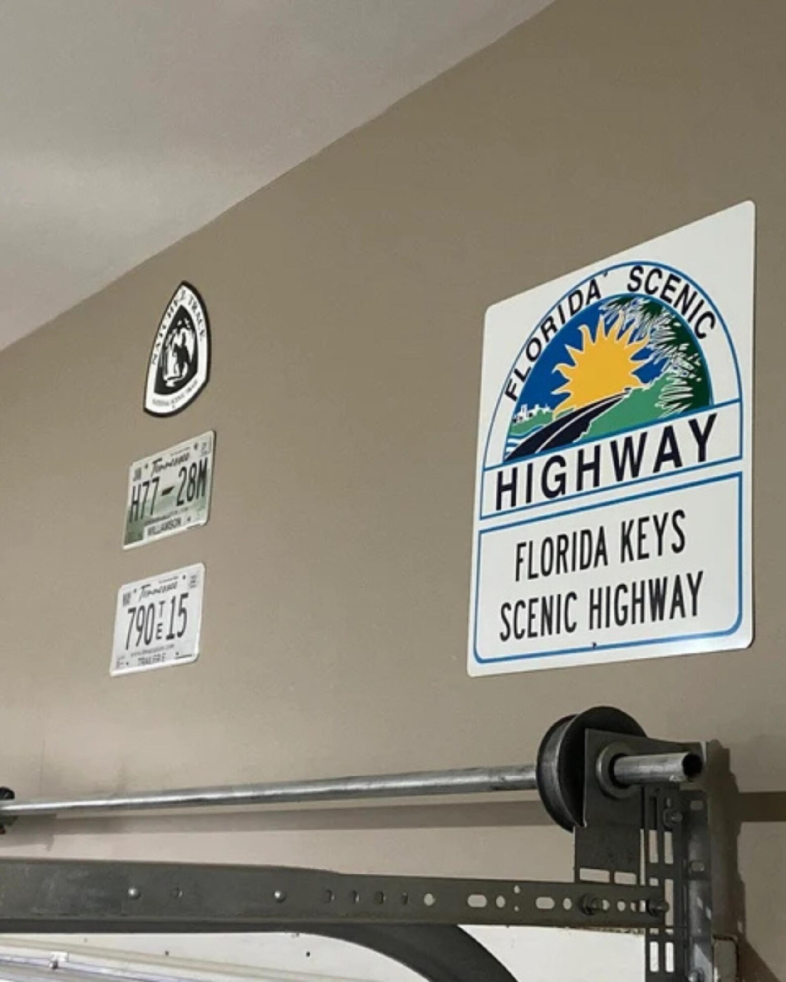 Florida Scenic Highway Sign - Florida Keys; Key West, Tiki Bar, Beach ...