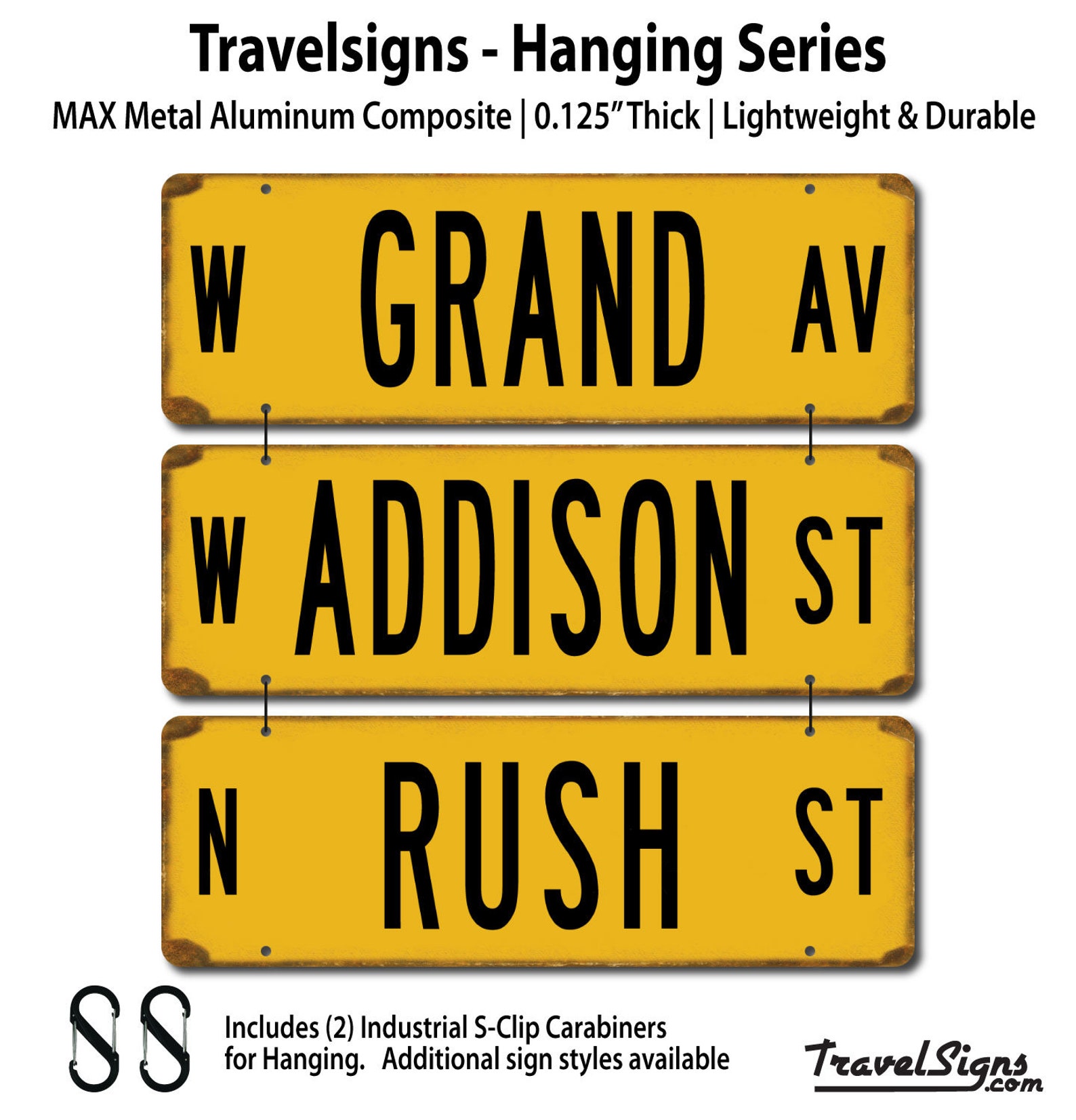 Vintage Chicago Street Signs - Etsy