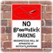 No Broomstick Parking Sign - Etsy
