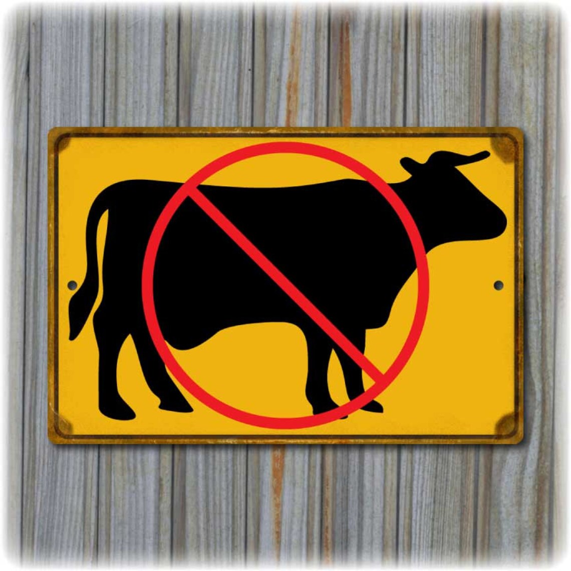 No Bull Sign - Etsy