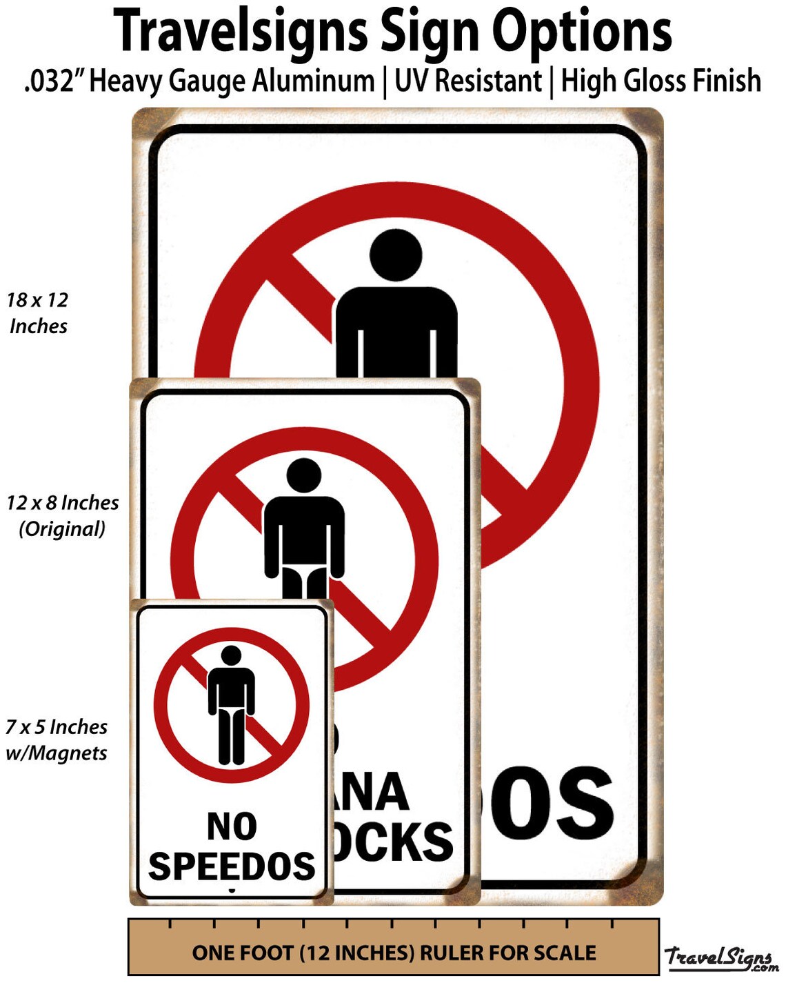 No Speedos / No Banana Hammocks Pool Sign - Etsy UK