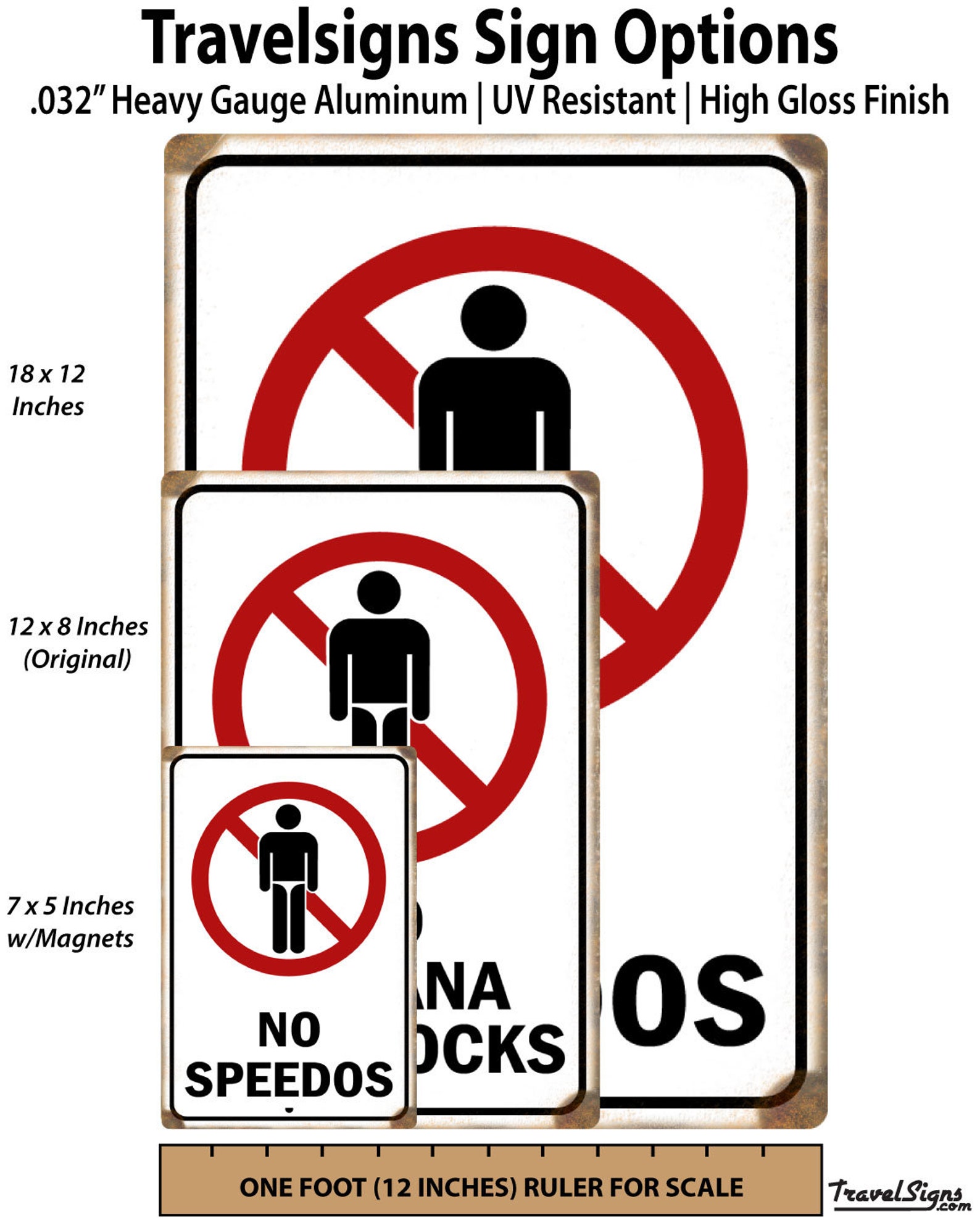 No Speedos / No Banana Hammocks Pool Sign - Etsy UK